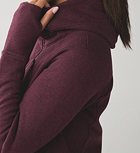 lululemon Scuba Hoodie III Heathered Bordeaux Drama (6)