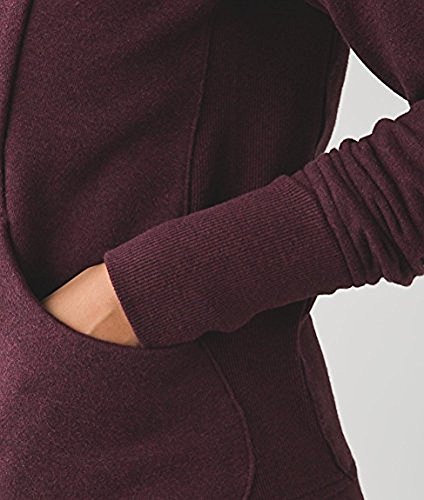 lululemon Scuba Hoodie III Heathered Bordeaux Drama (6)