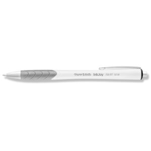 Paper Mate® InkJoy® 700RT Retractable Ballpoint Pens, Medium Point, White Barrel, Black Ink, 12 Count