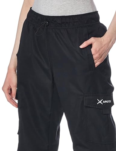 Arctix Women's Lumi Pull Over Fleece Lined Cargo Snow Pants, Black, X-Large