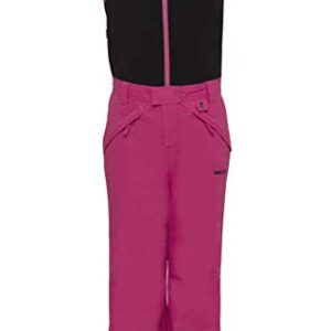 Arctix Kids Limitless Fleece Top Bib Overalls, Fuchsia, Small