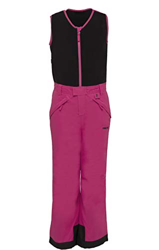 Arctix Kids Limitless Fleece Top Bib Overalls, Fuchsia, Small