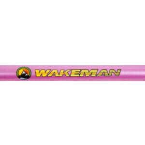 Wakeman Strike Series Spinning Rod and Reel Combo - Hot Pink, 78 Inches, Reel Width: 5.75 Inches, Reel Height: 5 Inches