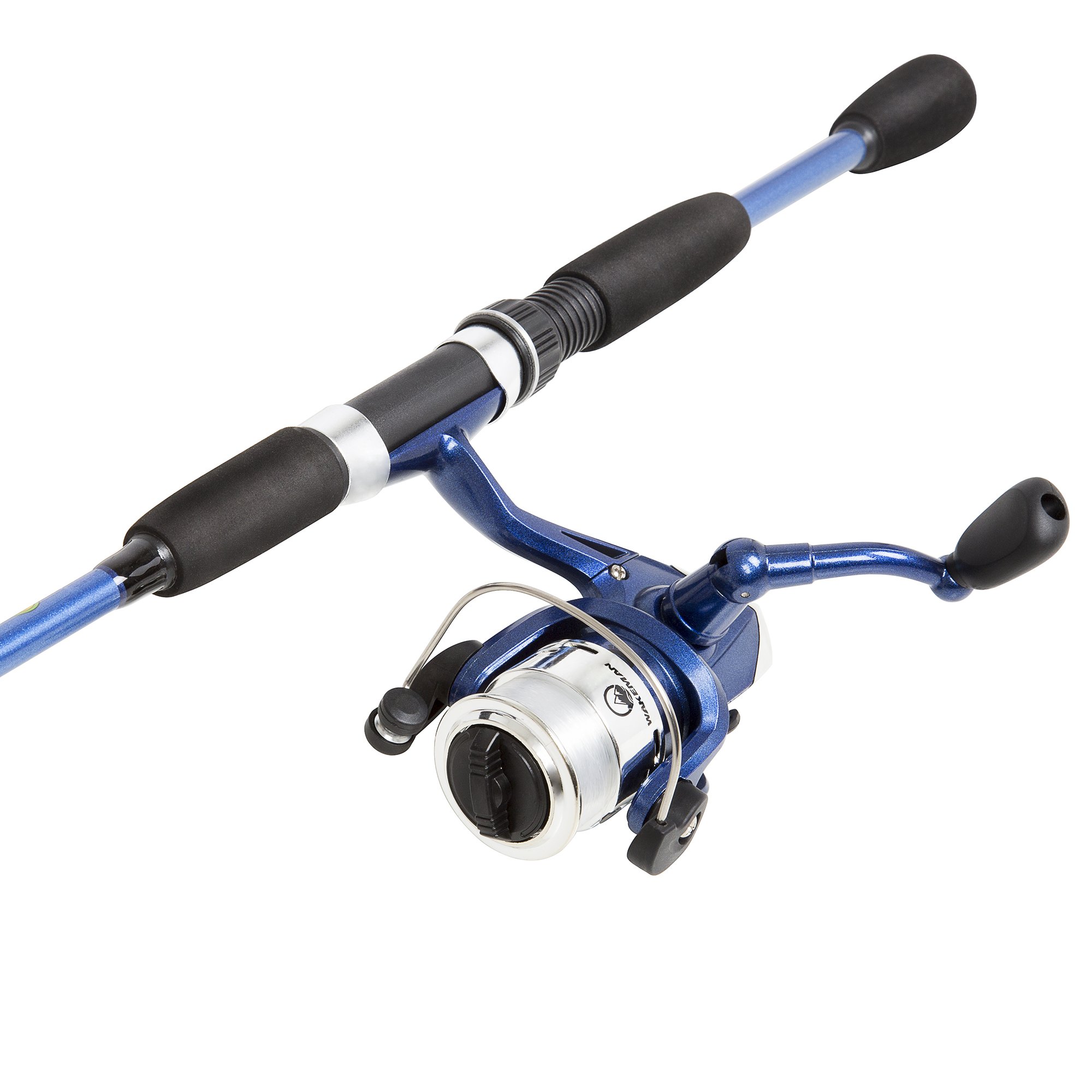 Wakeman Swarm Series Spinning Rod and Reel Combo - Blue Metallic, 20