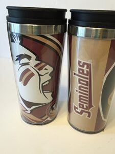 ncaa florida state seminoles hype travel tumbler, 16-ounce