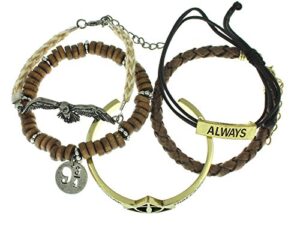 harry potter 5 piece arm party bracelet set