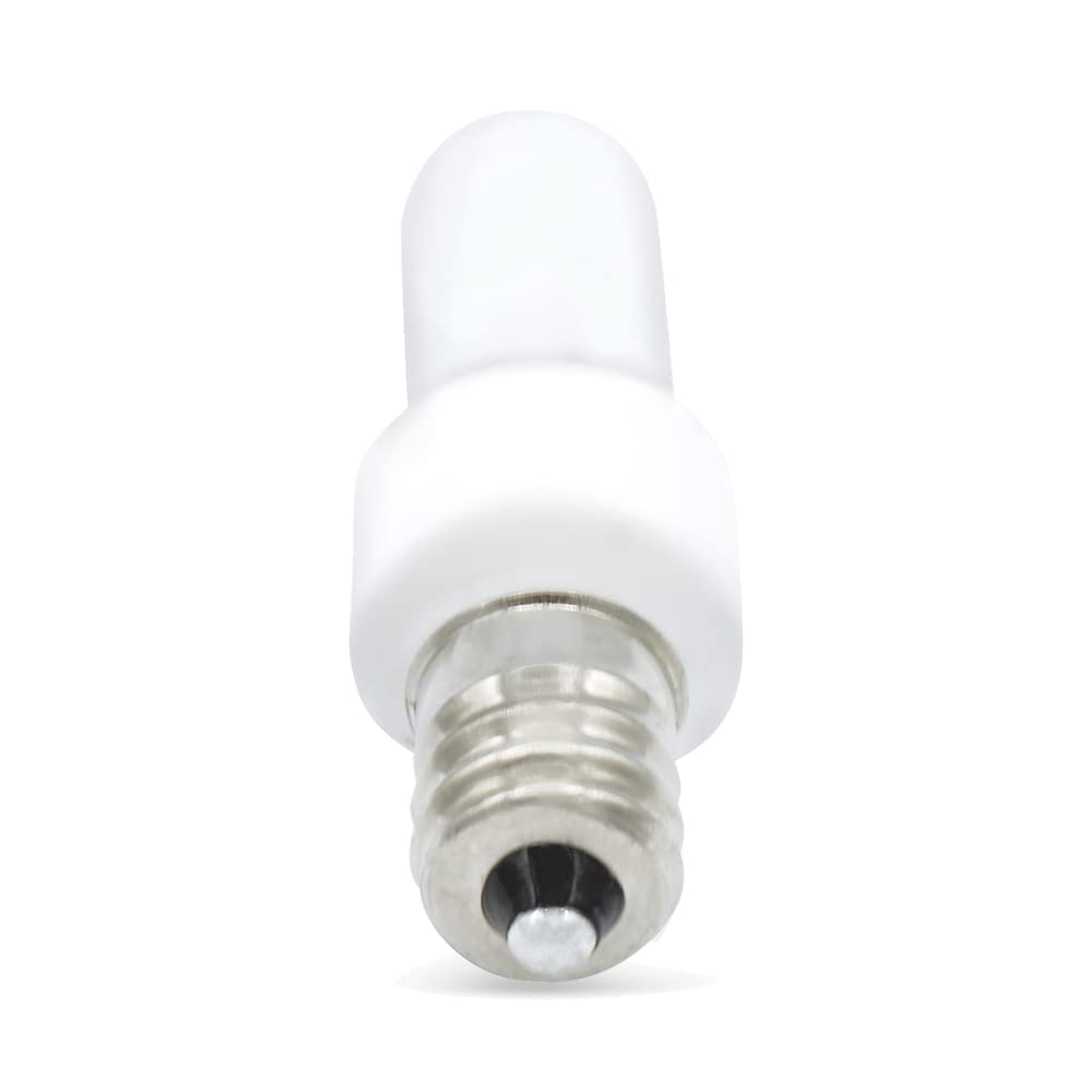 60W 120V Xenon E12 Bulb Replacement for Kichler 5905fst by Technical Precision - T3 Xenon Lamp Replacement - E12 Candelabra Screw Base - Frosted - 2700K Warm White - 1 Pack