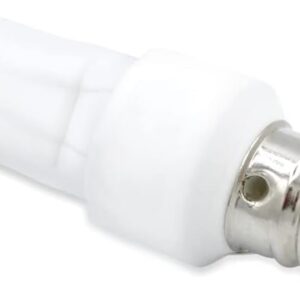 60W 120V Xenon E12 Bulb Replacement for Kichler 5905fst by Technical Precision - T3 Xenon Lamp Replacement - E12 Candelabra Screw Base - Frosted - 2700K Warm White - 1 Pack