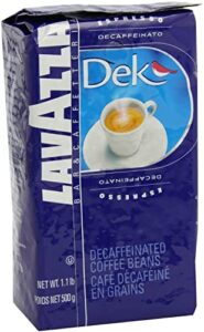 lavazza decaf espresso bean, 1.1 lb - pack of 2