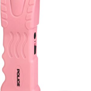 POLICE 916 Stun Gun with LED Flashlight, Pink