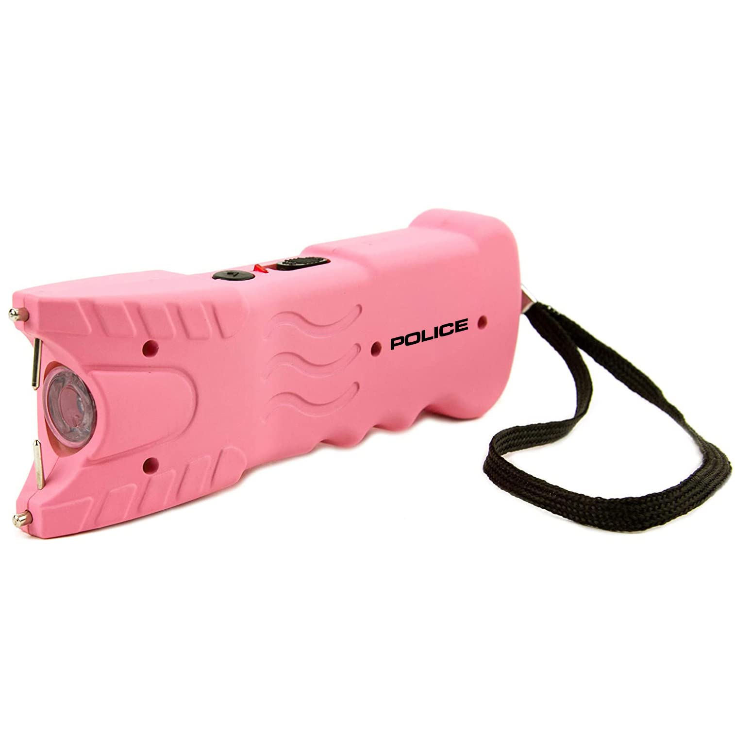 POLICE 916 Stun Gun with LED Flashlight, Pink