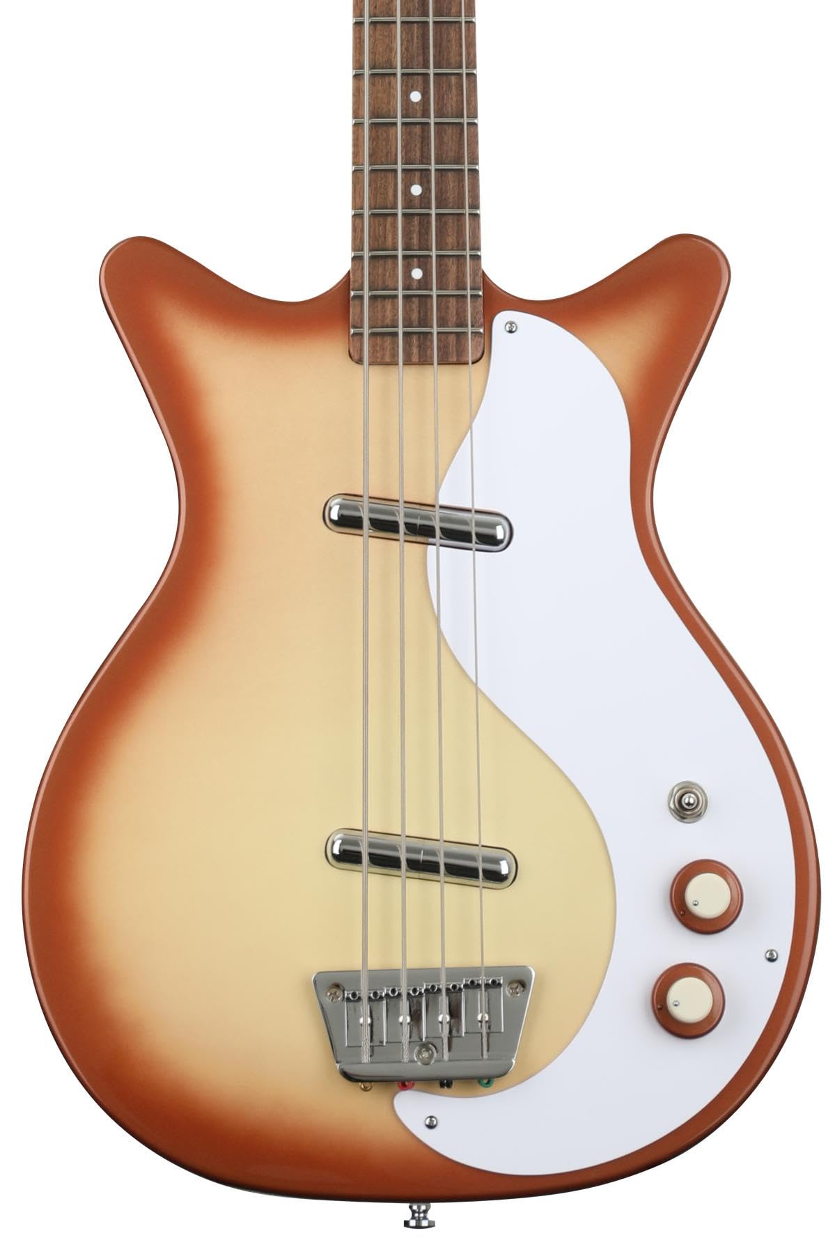 Danelectro '59DC Long Scale Bass Guitar - Copper Burst