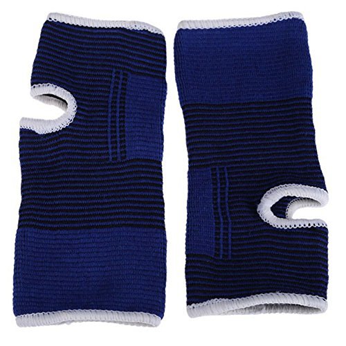 Ankle Brace Compression Support Sleeve for Running,Athletics, Injury Recovery, Joint Pain, and More(1 pair) by Evermacro