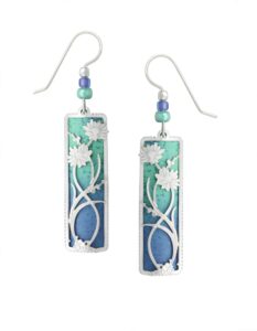 adajio by sienna sky periwinkle aqua column filigree earrings 7544