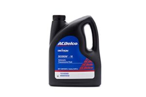 acdelco gm original equipment 10-9395 dexron vi automatic transmission fluid - 1 gal