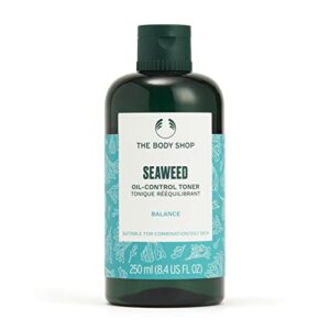 the body shop seaweed oil-balancing toner, 100% vegan facial toner, 8.4 fl. oz.