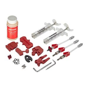 sram pro disc brake bleed kit - for sram x0, xx, guide, level, code, hydror, and g2, with dot fluid