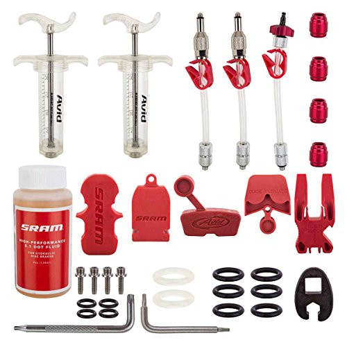 SRAM Pro Disc Brake Bleed Kit - For SRAM X0, XX, Guide, Level, Code, HydroR, and G2, with DOT Fluid