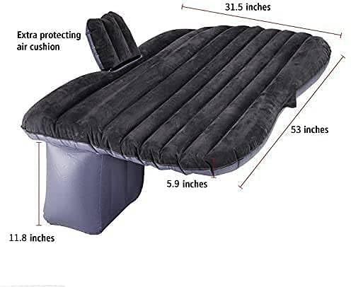 FBSPORT Bed Car Mattress Camping for Sleeping Travel Inflatable Air Universal SUV Extended Couch with Two Pillows