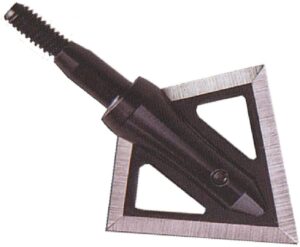 magnus black hornet 2 blade broadhead (3 pack), black, 125 grain