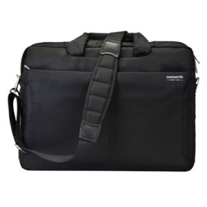 18 inch laptop bag briefcase case fits up to 18.4 inches notebook computer waterproof shockproof for men black