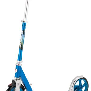 Razor A5 Lux Kick Scooter for Kids Ages 8+ - 8" Urethane Wheels, Anodized Finish Featuring Bold Colors and Graphics, for Riders up to 220 lbs