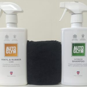 Autoglym Interior Ultimate Pack w/Interior Shampoo & Vinyl/Rubber Care 500ML w/Free Applicator