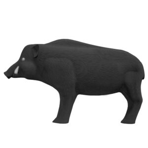 field logic-shooter 3d archery hog target, black, one size