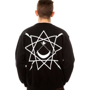 Black Scale Mens The Pyrex Vision Zip Up Hoodie Sweatshirt, Black, Small