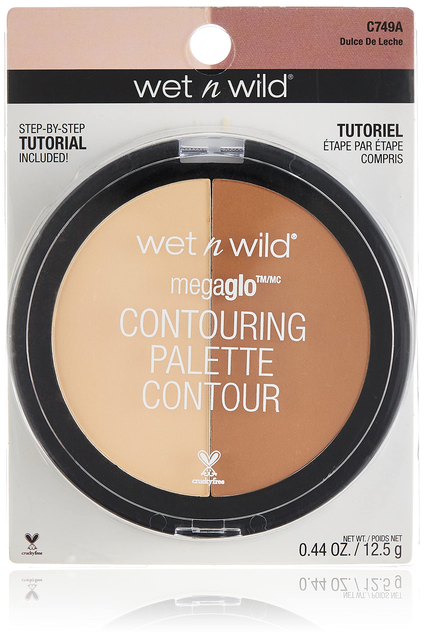 wet n wild Megaglo Contouring Palette, Dulce De Leche, 0.44 Oz, Pack of 3