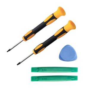 eboot t8 and t6 screwdriver with electronics prying tool compatible with xbox one xbox 360 controller and ps3