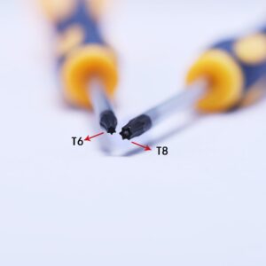 EBOOT T8 and T6 Screwdriver with Electronics Prying Tool Compatible with Xbox One Xbox 360 Controller and PS3