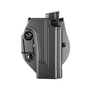 orpaz c-series hk usp holster compatible with hk usp right-hand owb holster, level ii retention, paddle holster - unisex - will secure your handgun with a tactical appearance