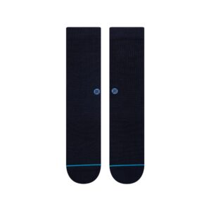 Stance Icon Crew Socks (Large, Dark Navy)