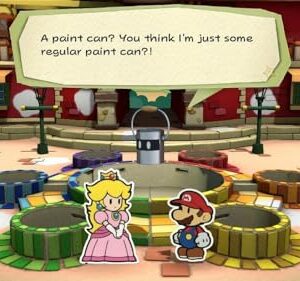 Paper Mario: Color Splash (Nintendo Wii U)