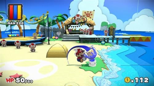 Paper Mario: Color Splash (Nintendo Wii U)