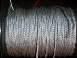 silver bcy #24 d loop rope release material 10'