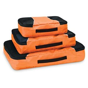 Samsonite 3 Piece Packing Cube Set, Orange Tiger, One Size