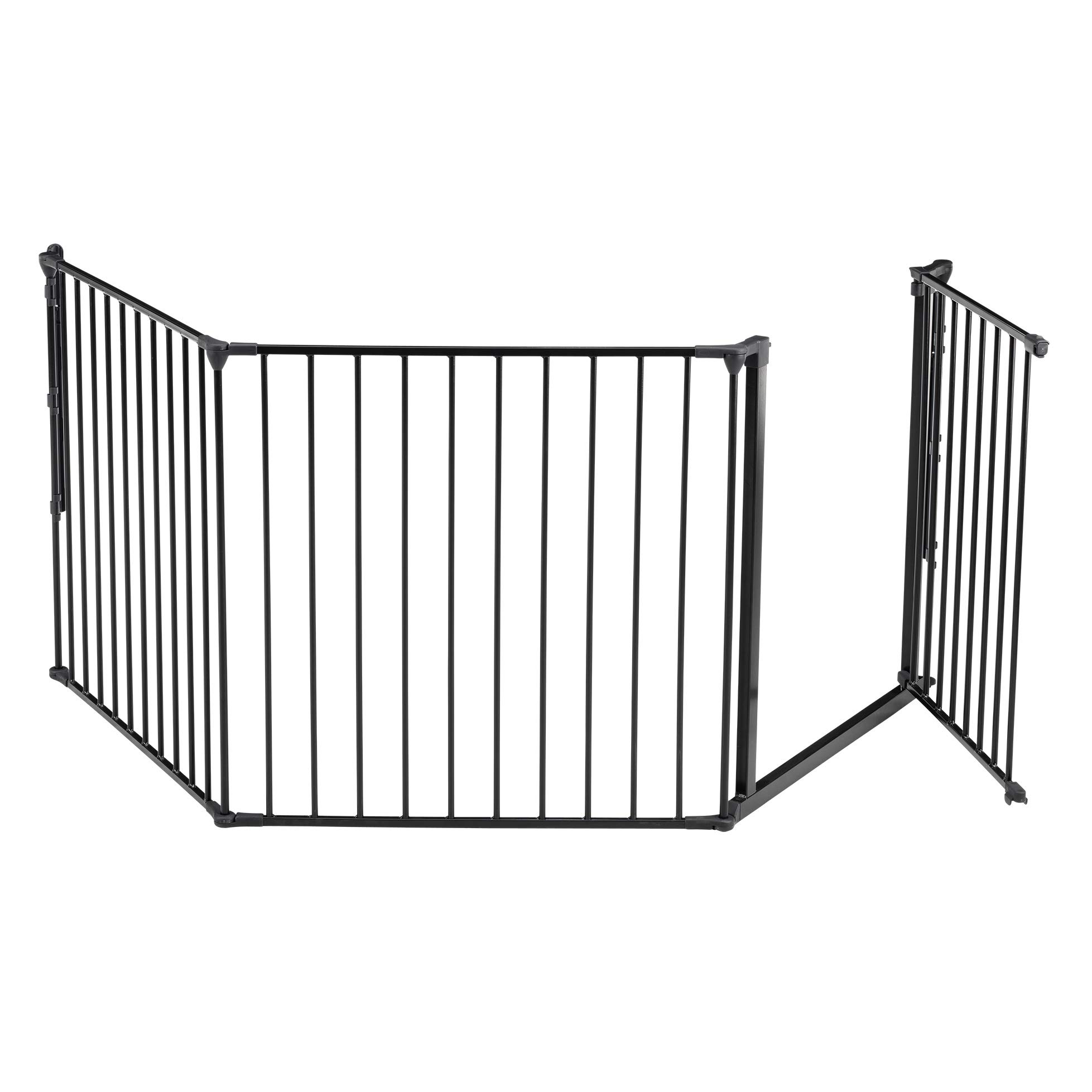 BabyDan Flex Gate Large 35.4-87.8"-Black