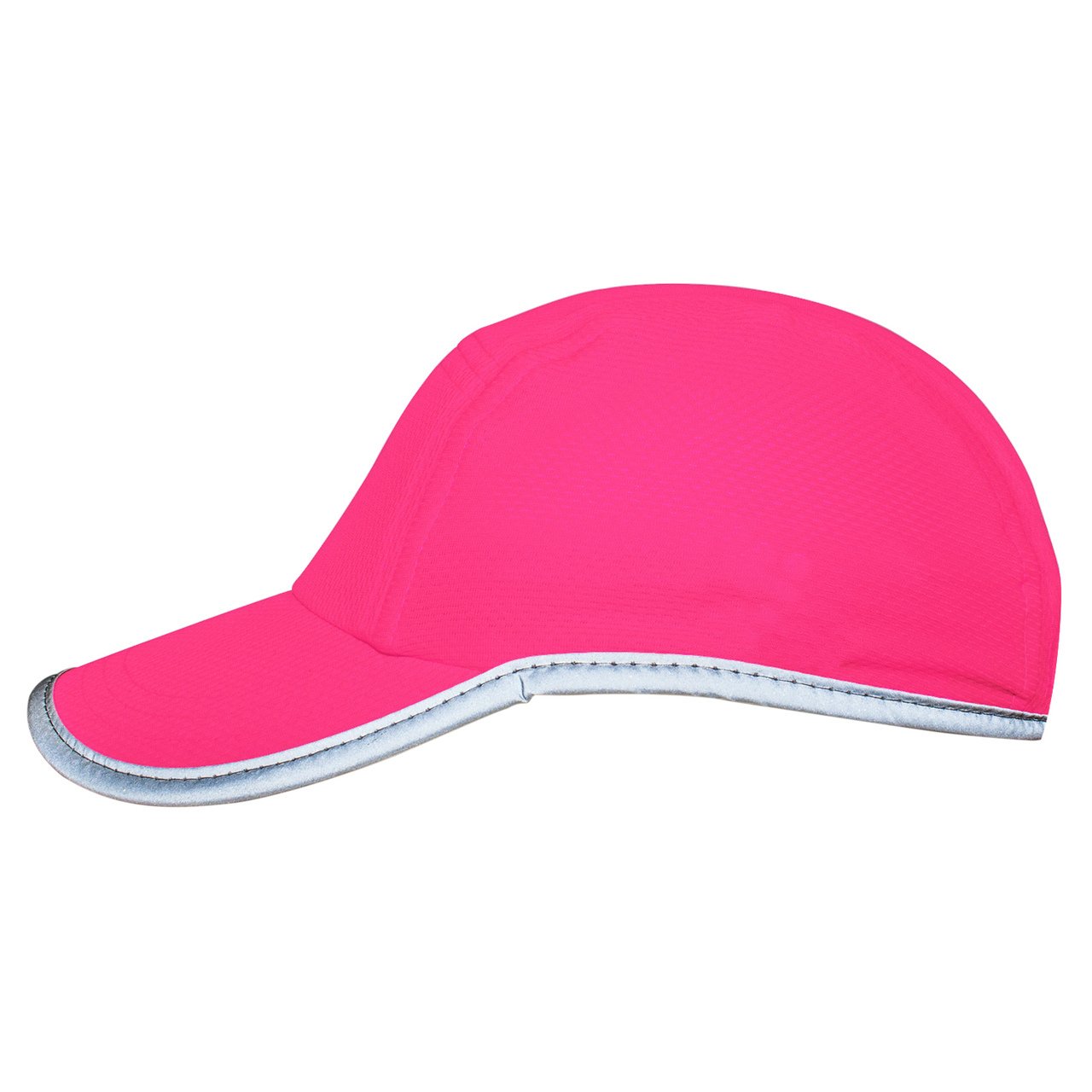 Headsweats Performance Race/Running/Outdoor Sports Hat, High Visibility Neon Pink Reflective