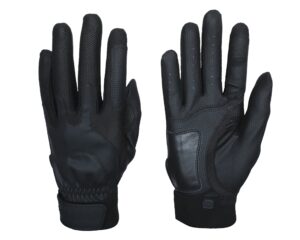 zero friction sportsman's gloves black (pair), great for hunting, fishing, camping, and shooting, universal-fit