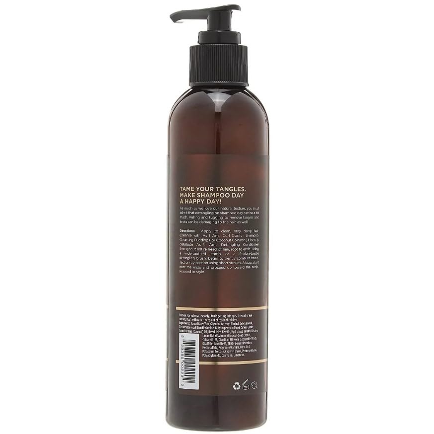 As I Am Detangling Conditioner, 8 oz (Pack of 2)