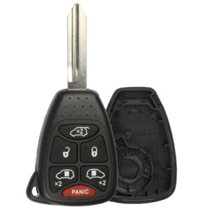 keylessoption just the case keyless entry remote control car key fob shell replacement for m3n5wy72xx