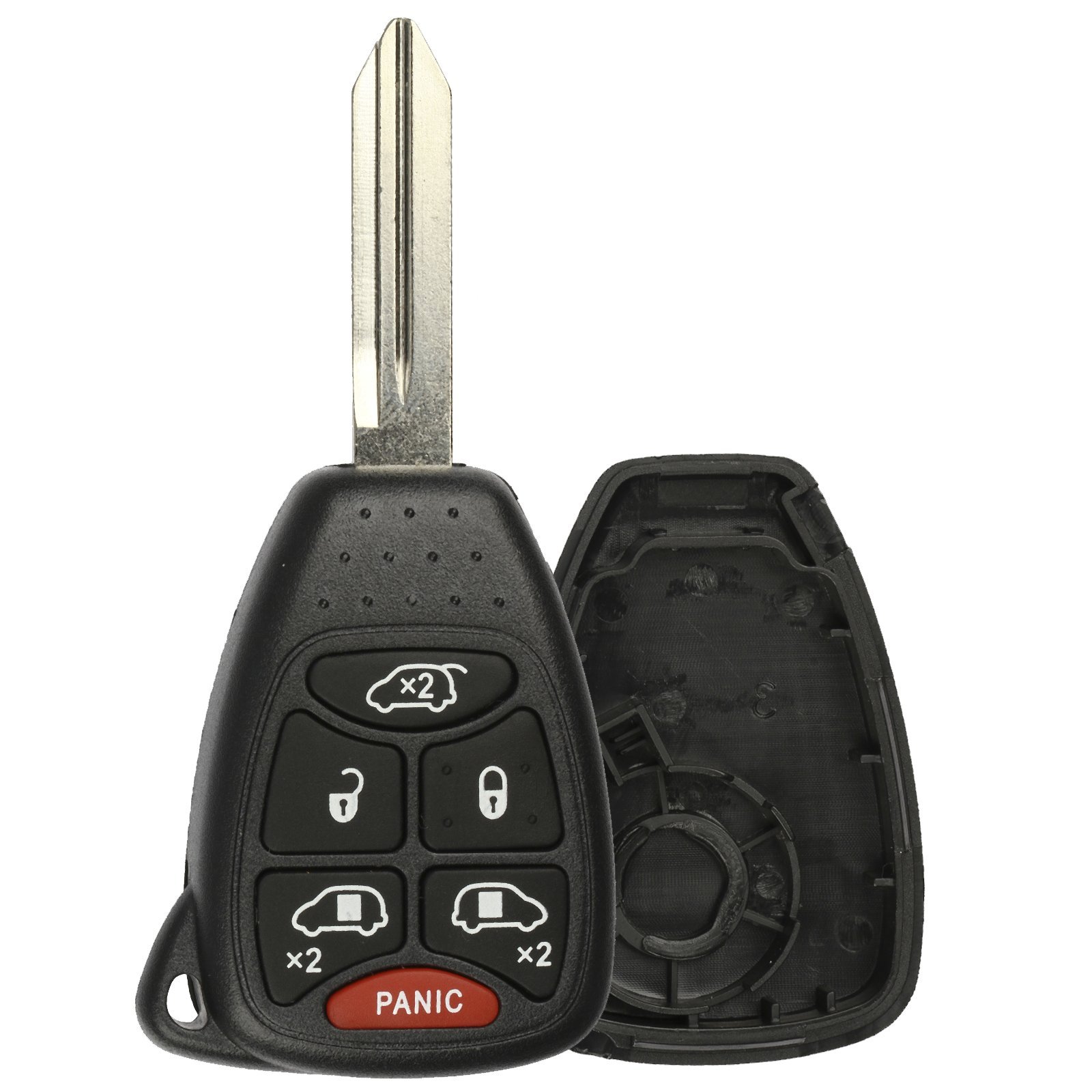 KeylessOption Just the Case Keyless Entry Remote Control Car Key Fob Shell Replacement for M3N5WY72XX