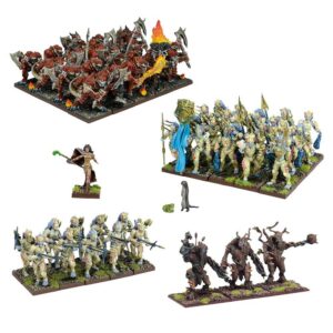 mantic games mgkwn101 kings of war forces of nature army playset