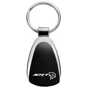 au-tomotive gold, inc. tear drop key chain for dodge srt (black)