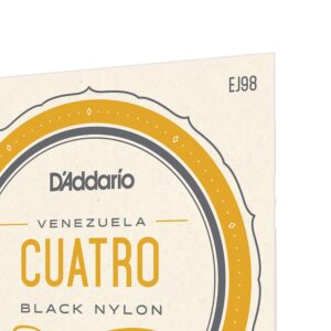 D'Addario EJ98 Cuatro-Venezuela Strings