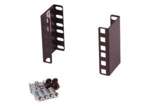 iab102v10-2u rackmount 2u rack 2 inch extender for 19 inch or 23 inch rack cabinet/wall mount cabinet (1 pair)