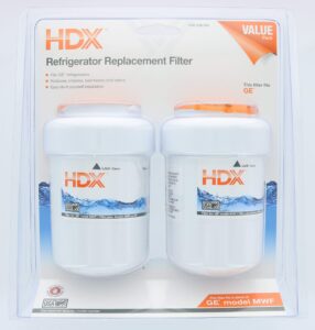 refrigerator water filter (fits in place of ge model mwf) (dual pack)