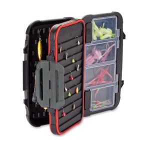 rapala rubm utility box, 6.75" x 4" x 2"/medium, black